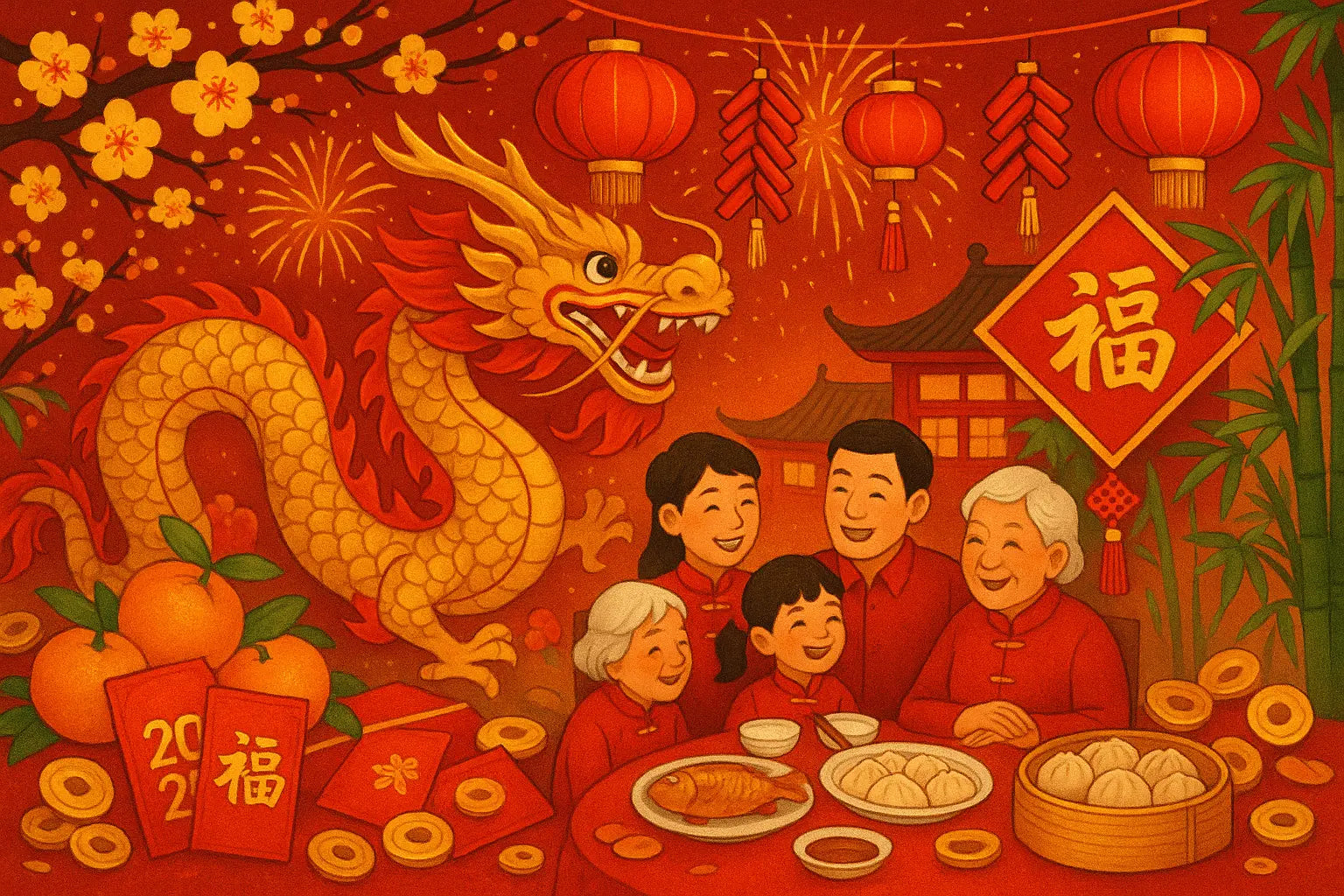 Chinese New Year 2025: Lucky Symbols, Colors, and Customs You Should ...