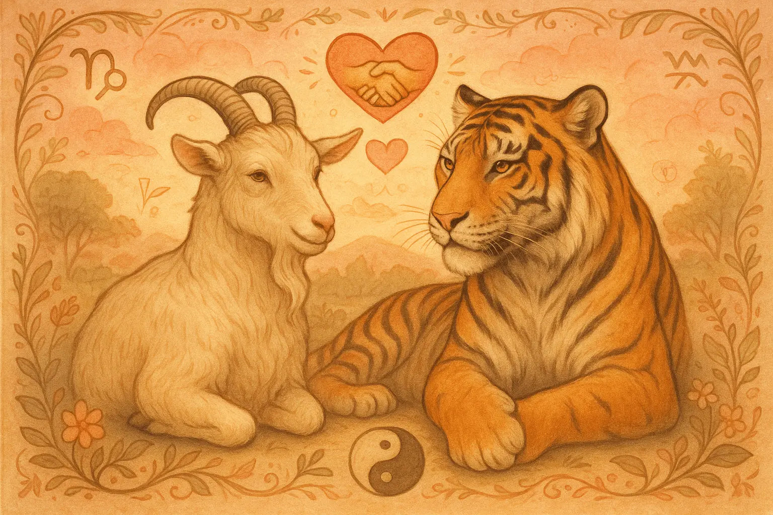 How Compatible Are Goat and Tiger in Love and Friendship? - STAR8S